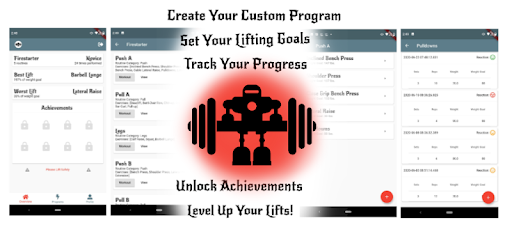 Lift Bot - Weight Lift Tracker Android App