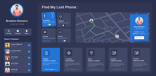 Find My Lost Phone Android App