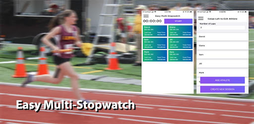 Easy Multi-Stopwatch Android App