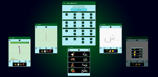 Learn Arabic Alphabet Android App
