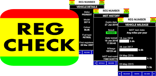 REG CHECK Android App