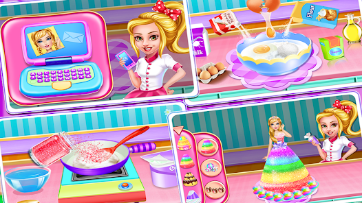 Doll cooking game store