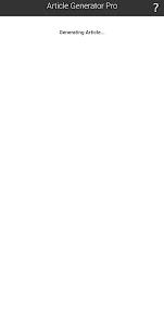 Article Generator電腦版下載 - 雷電模擬器