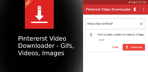 Download Pinterest Videos -Gif Android App
