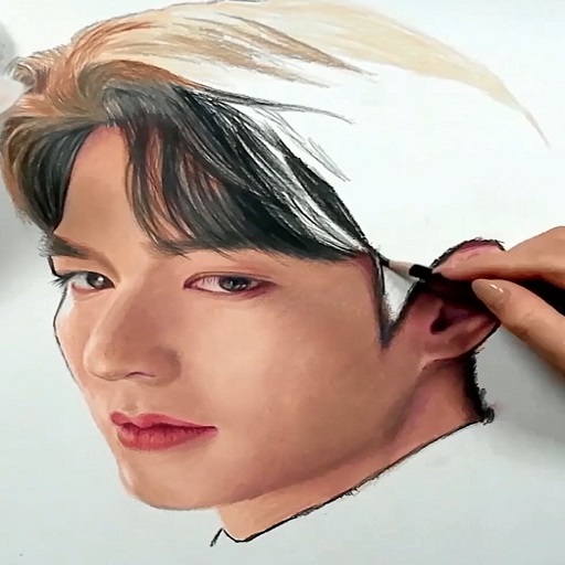 How to Draw Drama Actor Kpop - Apps on Google Play