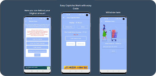 Easy Captcha work Android App
