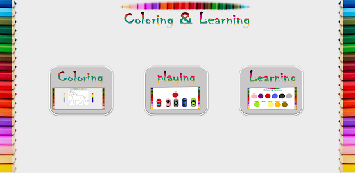 coloring & learning Android App
