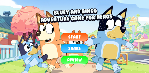 Bluey & Bingo Game family Run Android App
