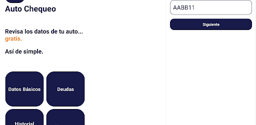 Auto Chequeo Android App