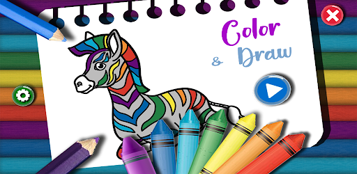 Draw and Colour Fun Android App