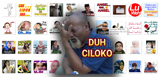 Sticker Perang Gambar Konyol Edan WAStickerApps Android App