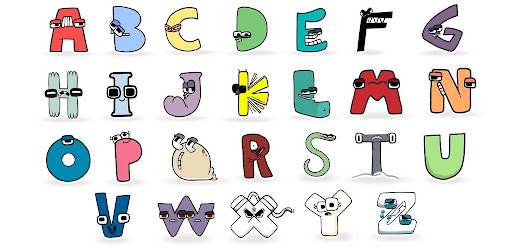 How to draw the alphabet lord Android App