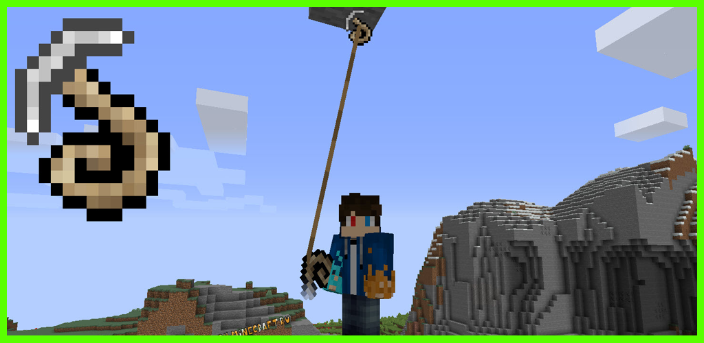 Grappling Hook Mod Minecraft - Última Versión 0.27 Para Android App Entertainment