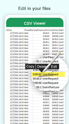 Updated Csv Viewer Csv File Reader And Editor For Pc Mac Windows 111087 Android Mod