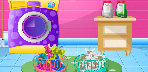 Laundry clothes girls games Android App