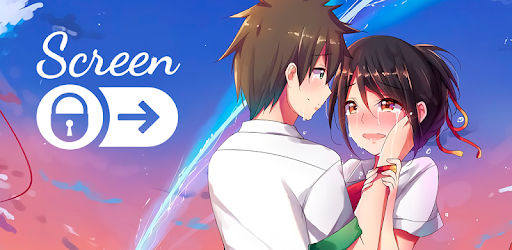 Kimi Cute Couple Anime Name Theme Screen Lock