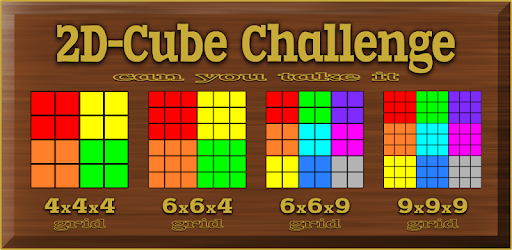2D Cube Challenge Android App