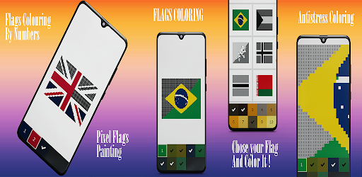Flag Colouring -Flags Painting Android App