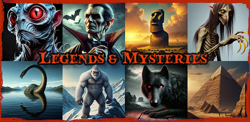 Scary Legends & Mysteries Android App