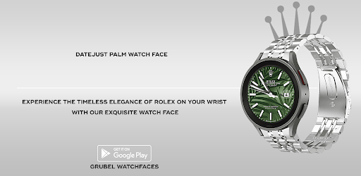 Rolex Datejust Palm Watch Face Android App