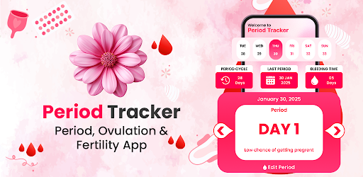 Ovulation Cycle Period Tracker Android App