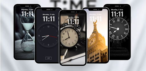 Time Wallpaper Lockscreen Android App