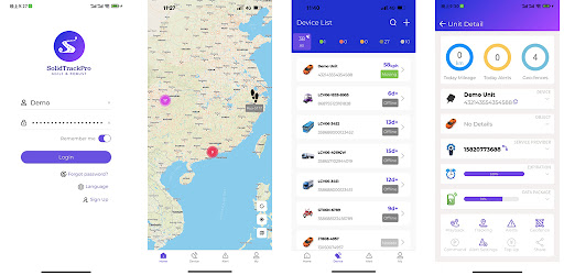 SolidTrackPro Android App