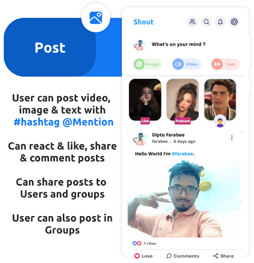 Shout- Social Media App for PC / Mac / Windows 11,10,8,7 - Free ...