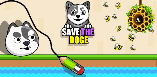 Save The Doge - Draw The Line Android App