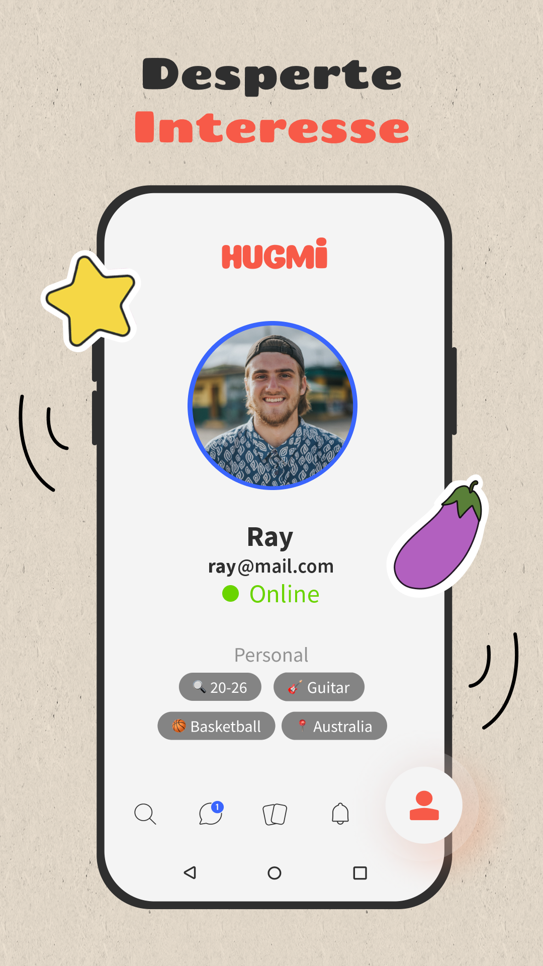 Baixar Hugmi – Chat & Connect aplicativo para PC (emulador) - LDPlayer