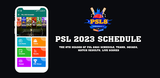 PSL 2023 Schedule Android App