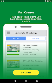 University of SUBWAY® Training App