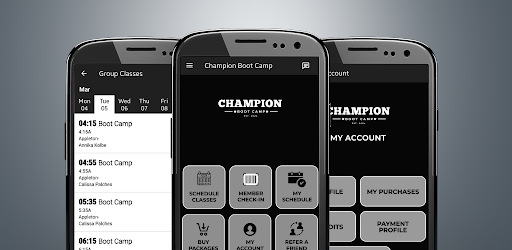 Champion Boot Camp Android App