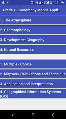 「Grade 11 Geography」 - Androidアプリ | APPLION