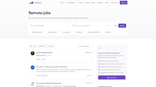 Himalayas - Remote Jobs Search - Apps on Google Play Himalayas - Remote Jobs Search - Apps on Google Play