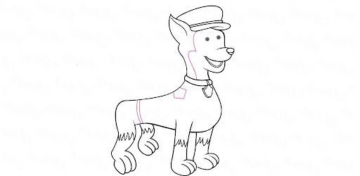 How to draw a patrol Android App
