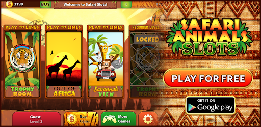 Safari Animals Slots Free Android App