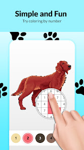 Dog Pixel Art Paint by Numbers - Apps on Google Play