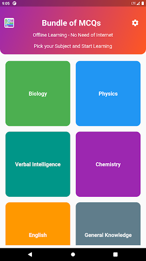 BOM Offline - Bundle of MCQs for PC / Mac / Windows 11,10,8,7 - Free ...