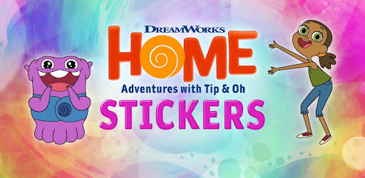 DreamWorks Home Tip & Oh Stickers Android App