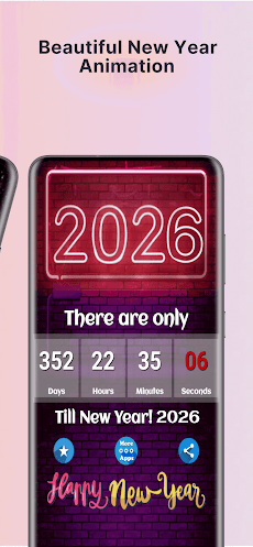 「New Year Countdown 2026 Live」 - Androidアプリ | APPLION