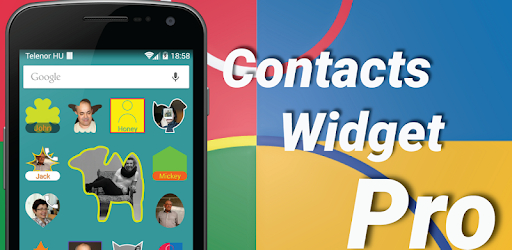 Contacts Widget Pro Android App