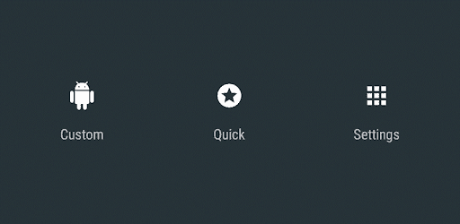 Custom Quick Settings Android App