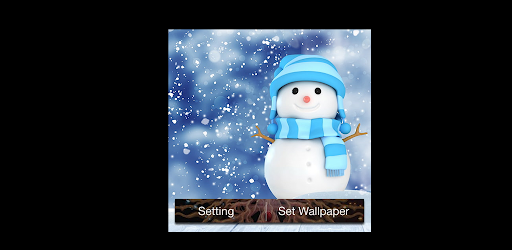 Winter Snow live wallpaper 3D Android App