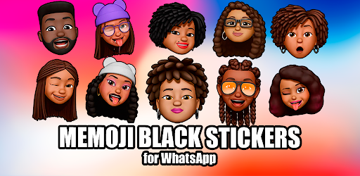 Memoji Black People Stickers Android App
