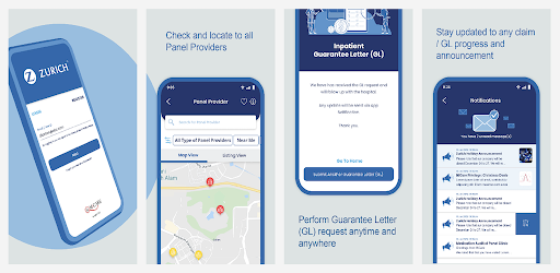Zurich MyMed Android App