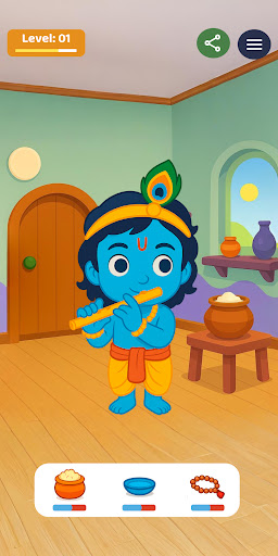 Descargar y jugar Sri Krishna: Devotional Game para PC (Emulador)
