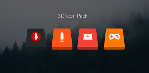 3D - Icon Pack Android App