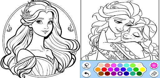 Princess Coloring Book Game Android App