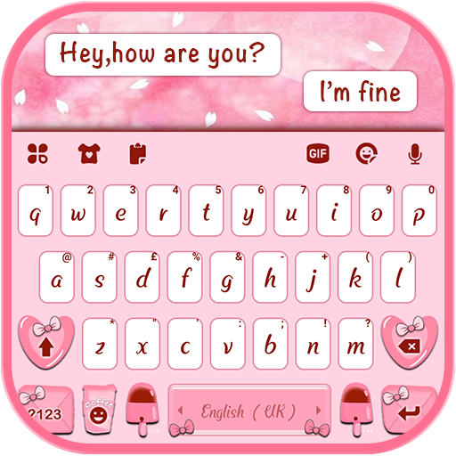 Girly Pink SMS Keyboard Backgr - Apps on Google Play